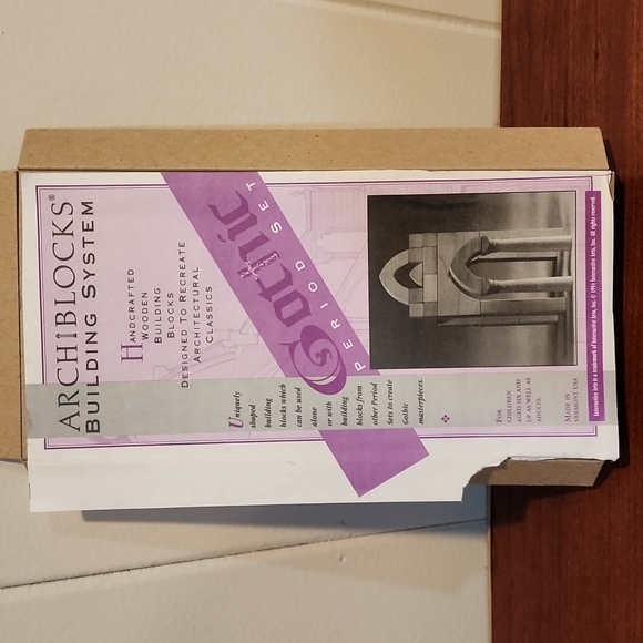 Interactive Arts | Toys | Rare Archiblocks Building Set Gothic | Poshmark